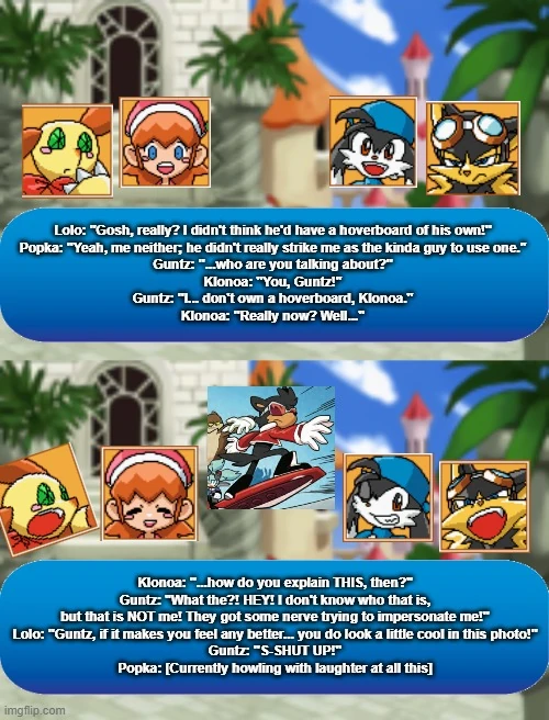 I mean... I believe it! Guntz totally has a hoverboard! | Fandom