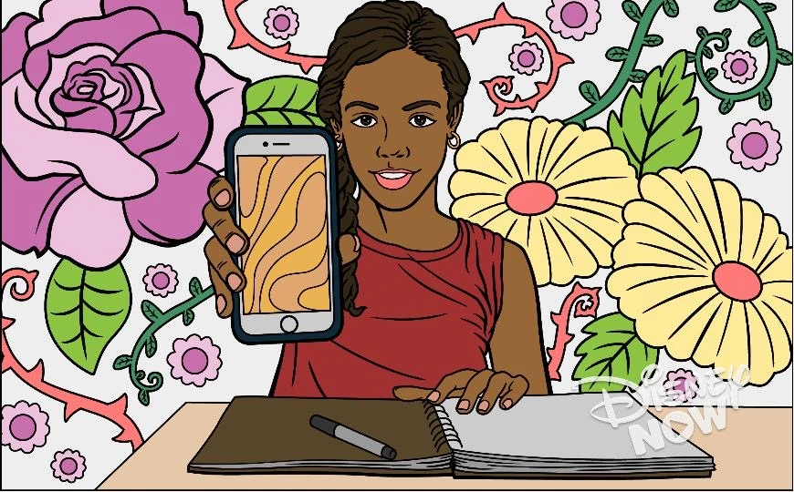 I colored Harper Dunn from Secrets of Sulphur Springs in the Color ...