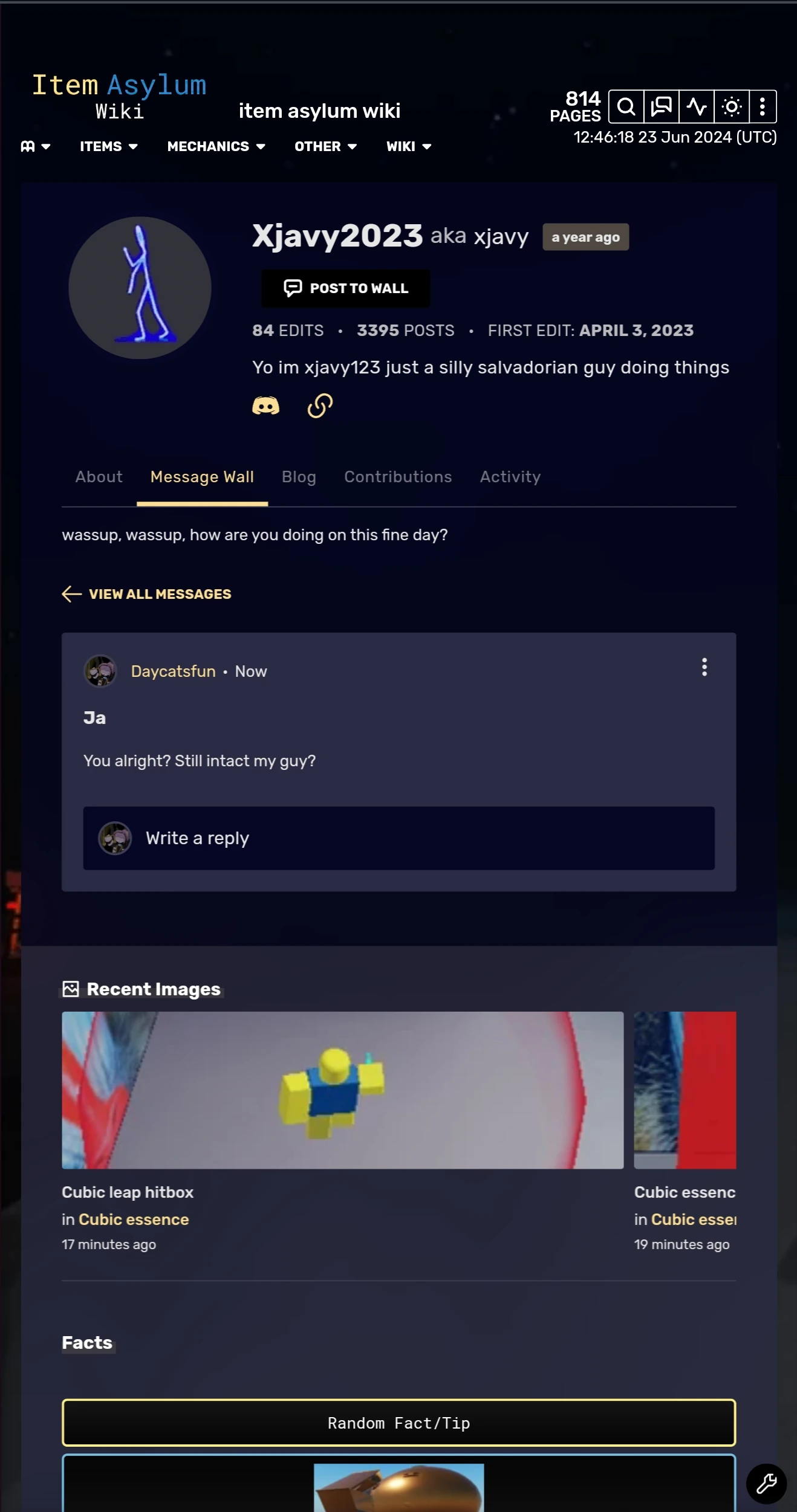 Checking on my guy | Fandom