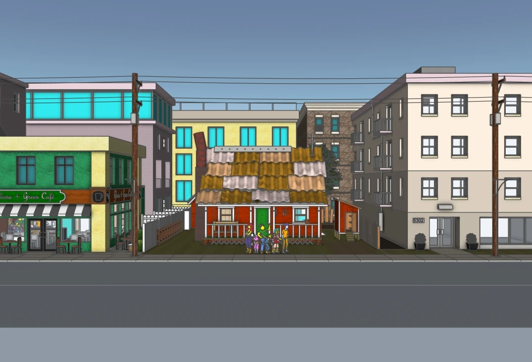 My 3D model of the Greens House | Fandom