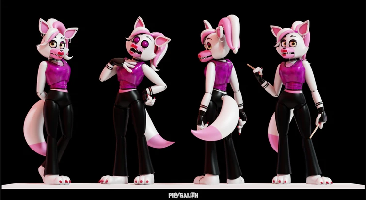 Punk-rock foxy by phygalith | Fandom