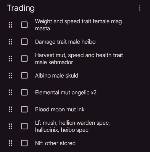 Trading some slots | Fandom