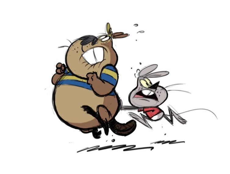 More prototype artwork from the show's pitch bible (from Chris Savino ...