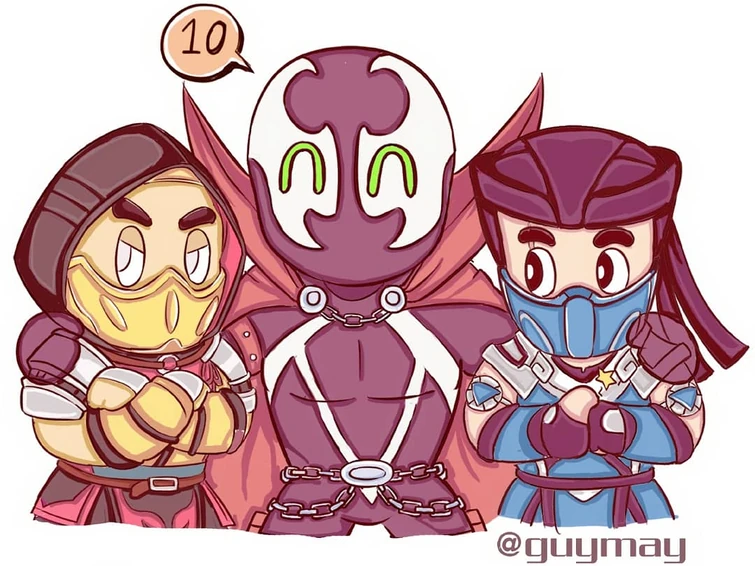 Spawn, Scorpion & Sub-Zero: the best Trio. | Fandom