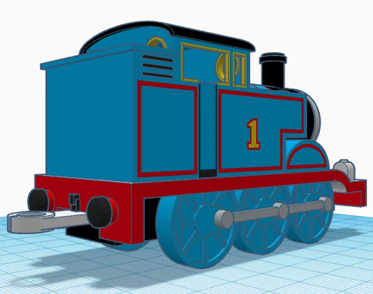 So I just made an "Accurate" Plarail Thomas on TinkerCad, What Do You ...