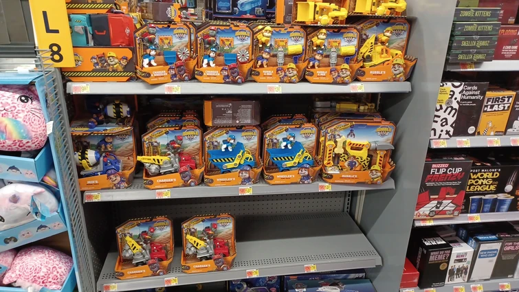 Rubble and Crew at Walmart | Fandom