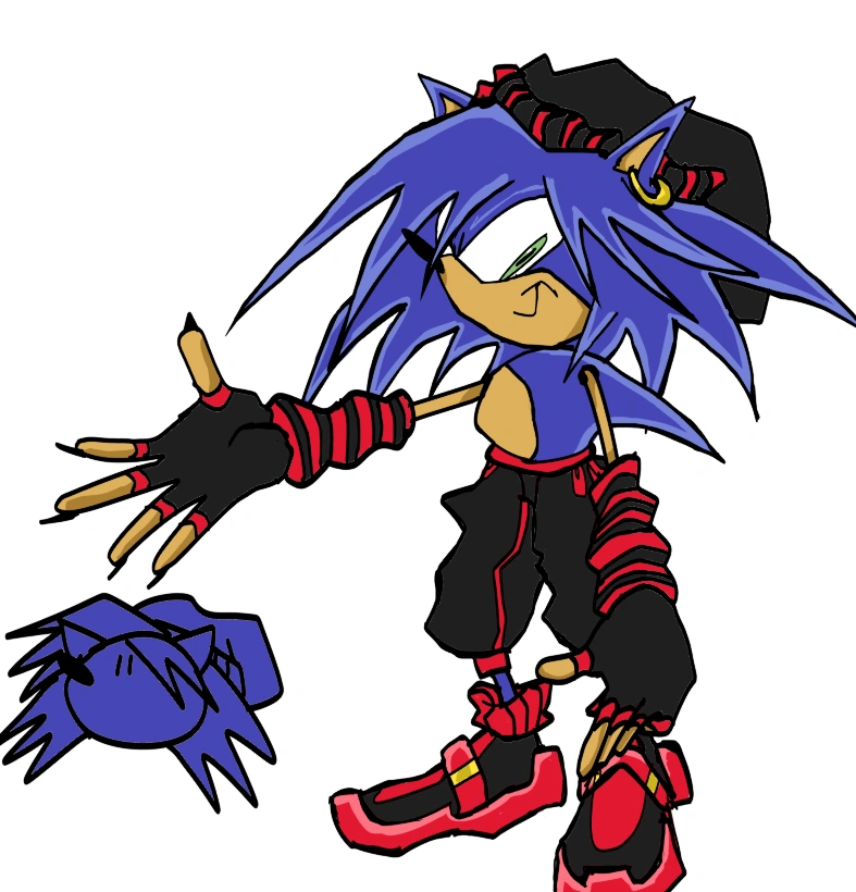 My Sonic design for a sonic AU idk what it will be about, do some of y ...