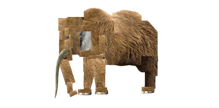 I made a mammoth, and I am happy with it even though it did turn out ...