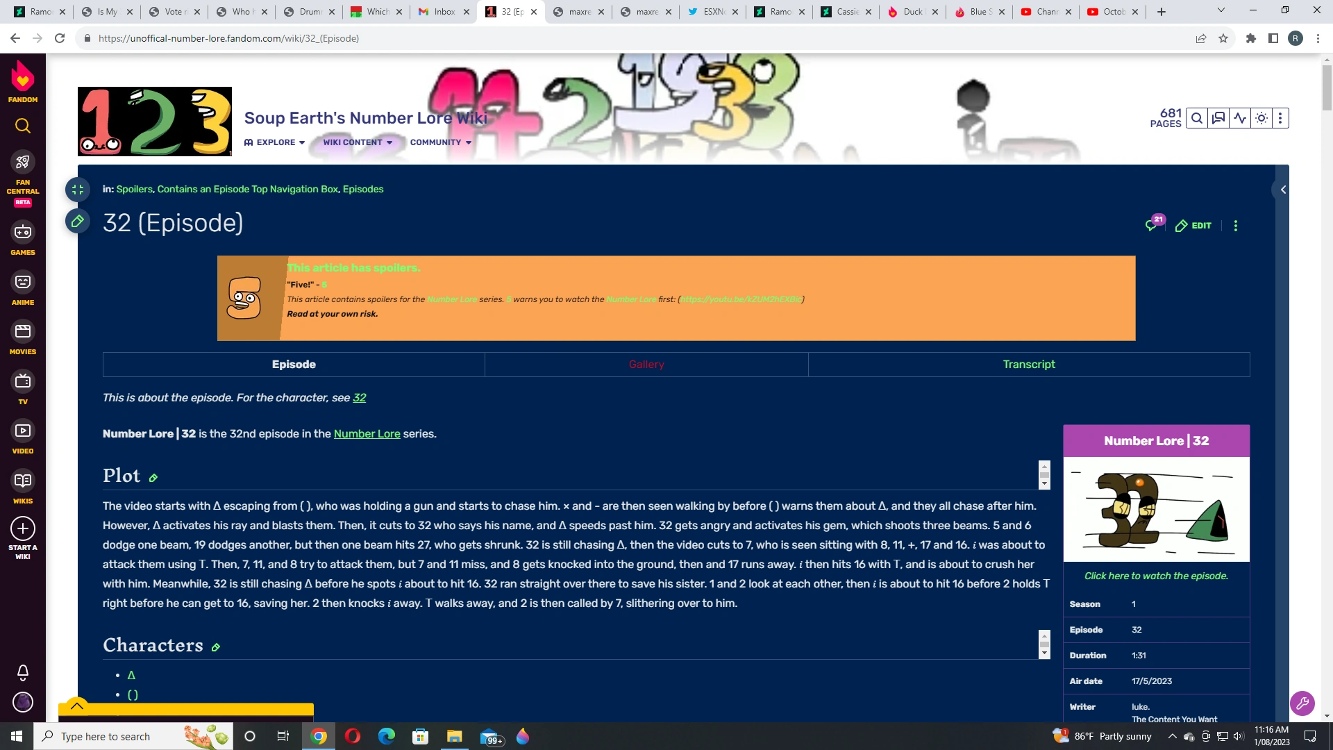 32 (Episode)'s Page Is Finally Fixed! | Fandom