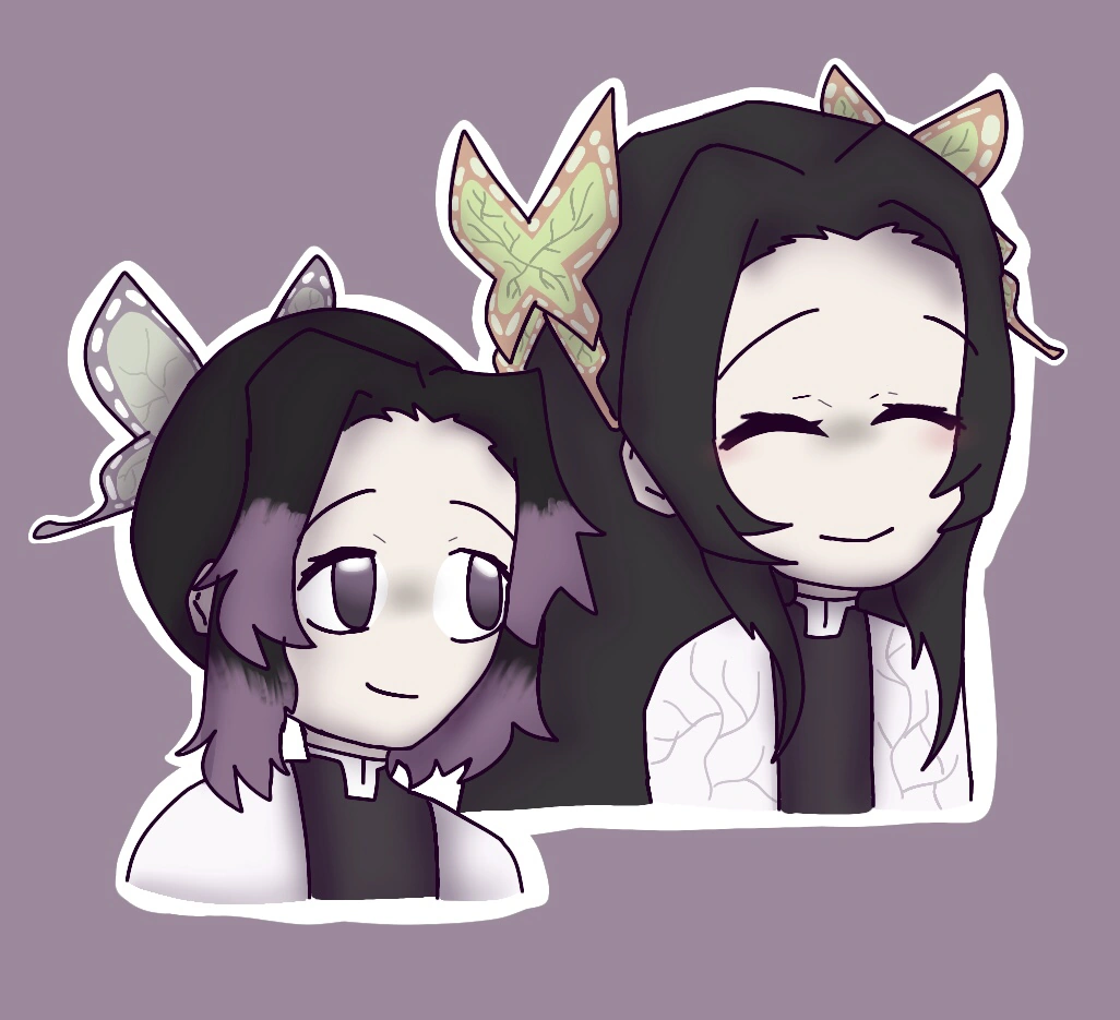 inktober day 10: kocho sisters | Fandom