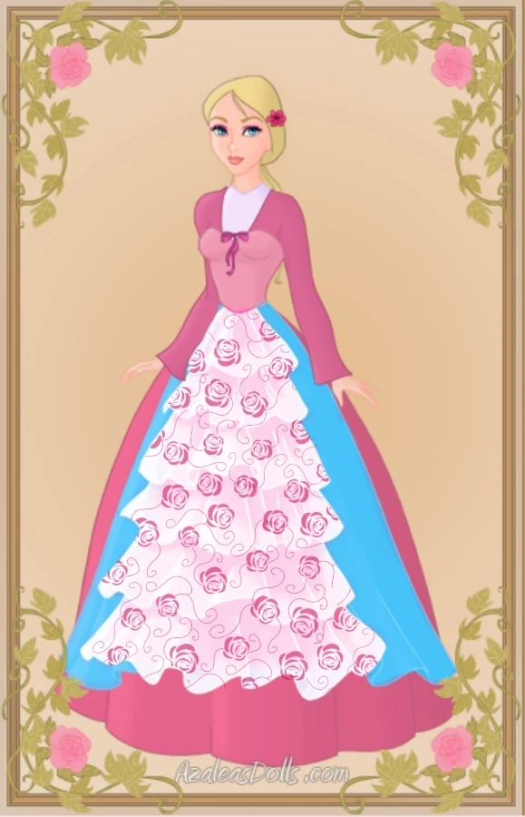 Rosella's Pink Dress (Azalea Doll made by me) | Fandom