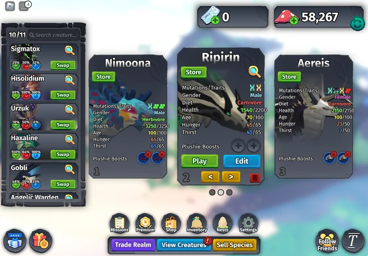 Ghosty mut creature collection update! (AND PICTURES FOR PAGES) | Fandom