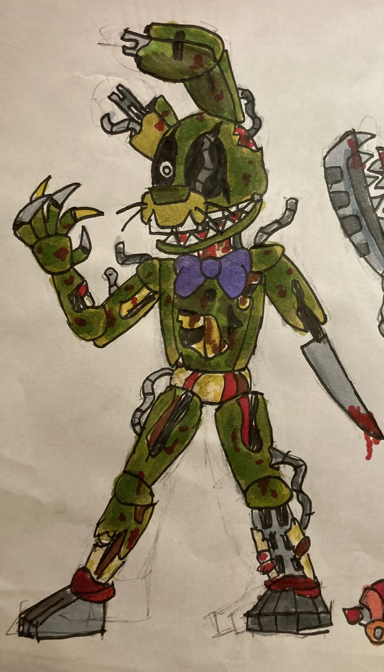 My Scraptrap redesign (and all related Scraptrap content by me) | Fandom