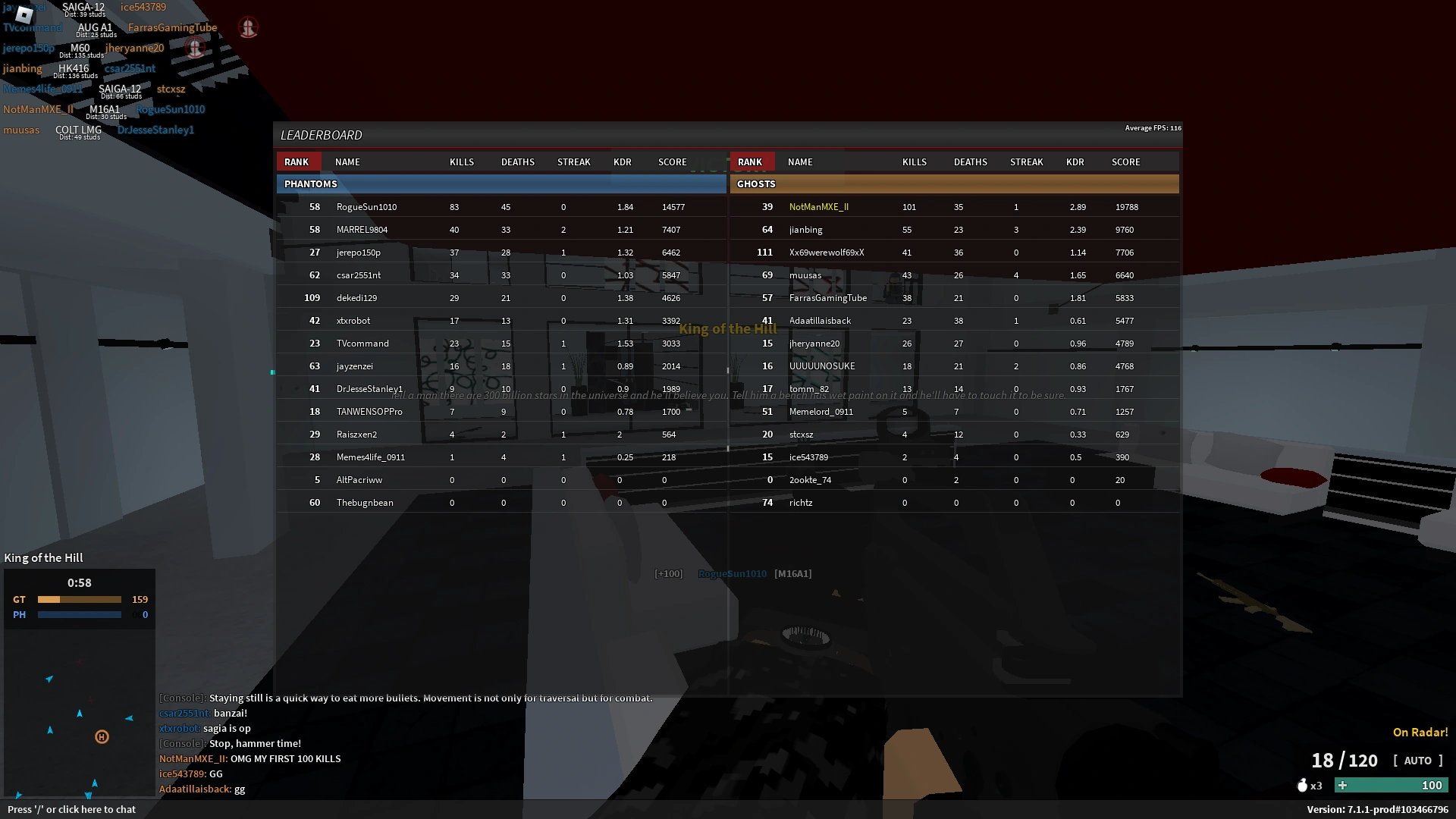 Finally my 1st 100 kills | Fandom