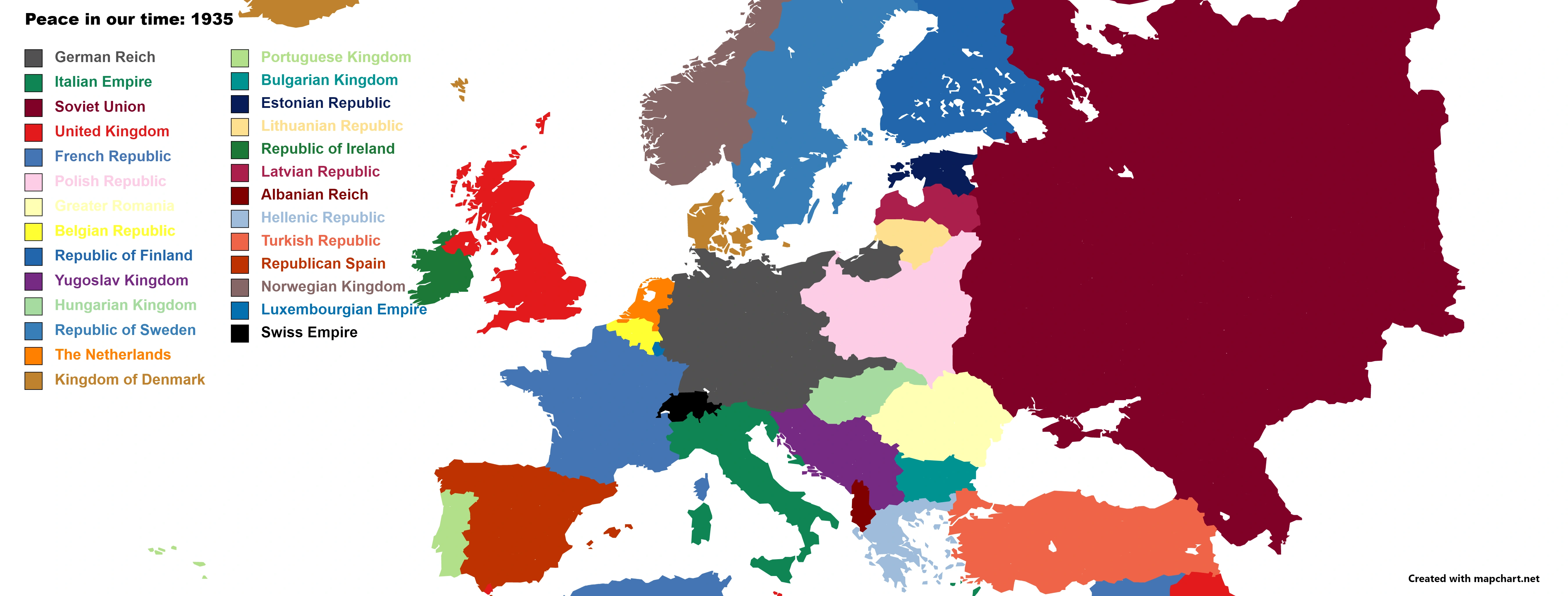 Peace In Our Time: 1935 | Fandom