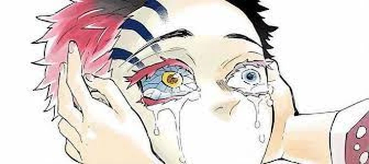 Why is akaza such a crybaby.🙄🙄🙄🙄🙄 | Fandom