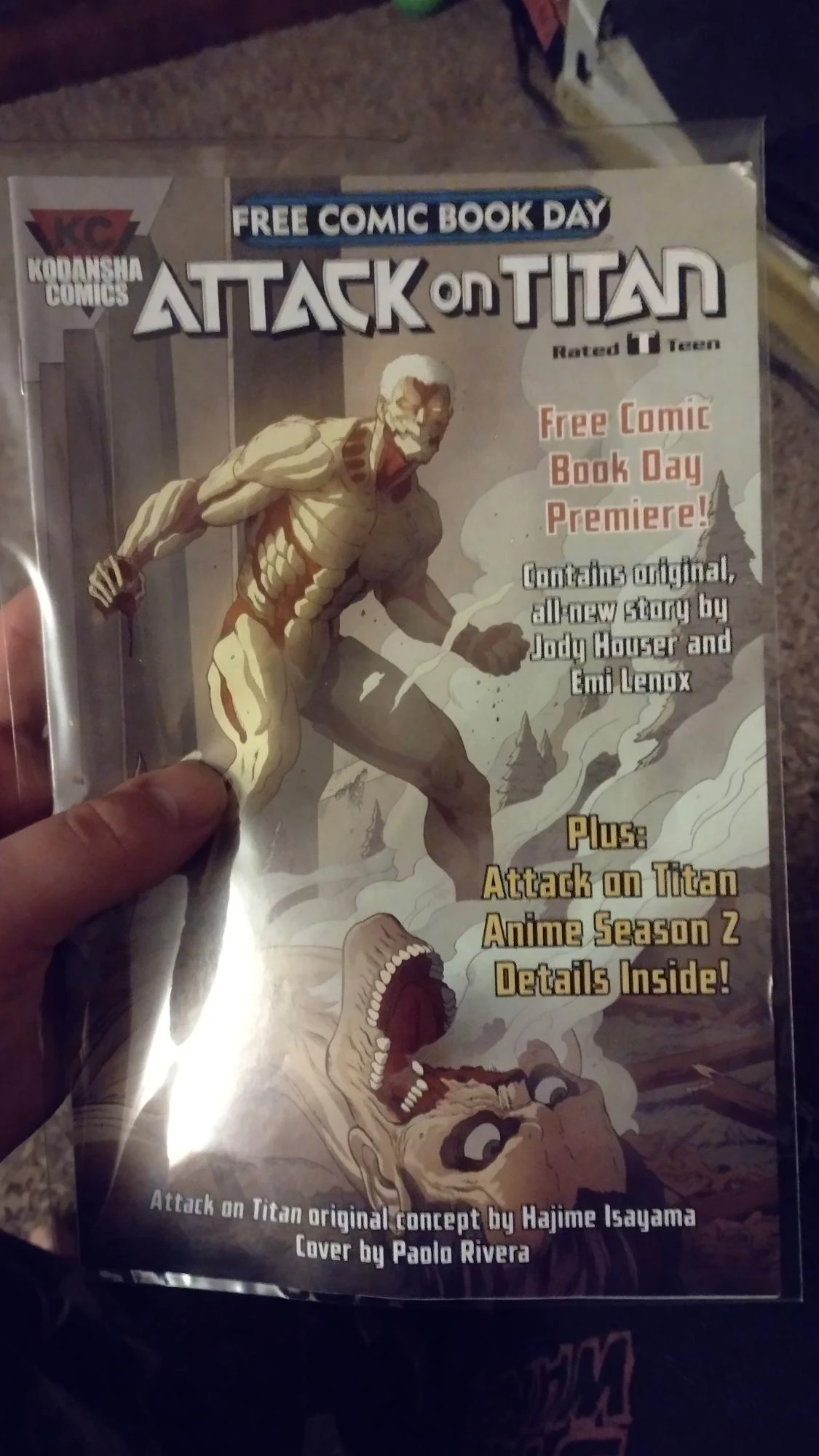 AOT comic I got from the fair the other day | Fandom