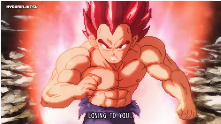 Super Saiyan God Evolution Goku and Super Saiyan Blue Evolution Vegeta ...