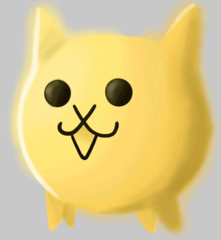 my drawing of gold cat | Fandom