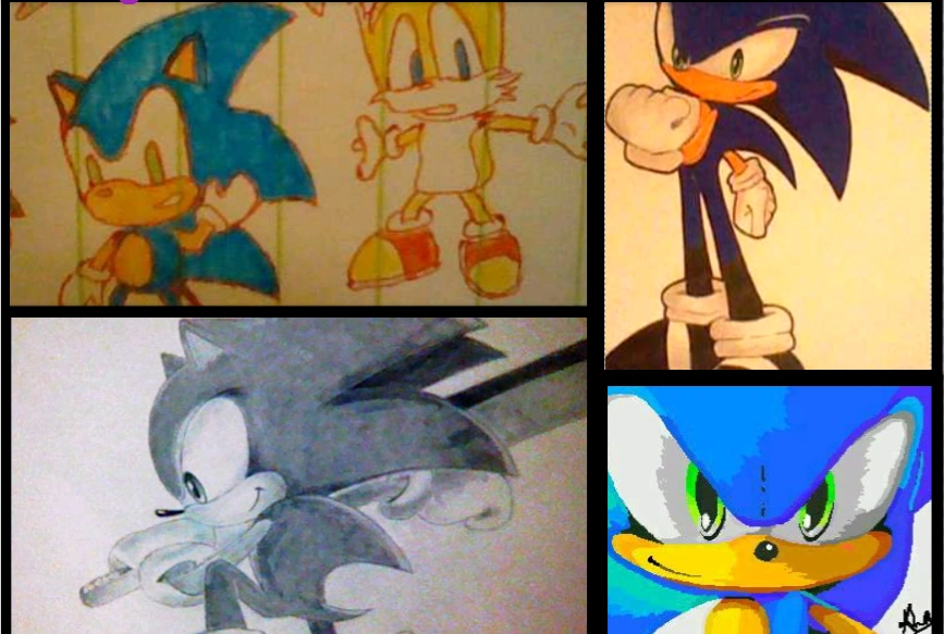 Evolution of my Sonic drawings | Fandom