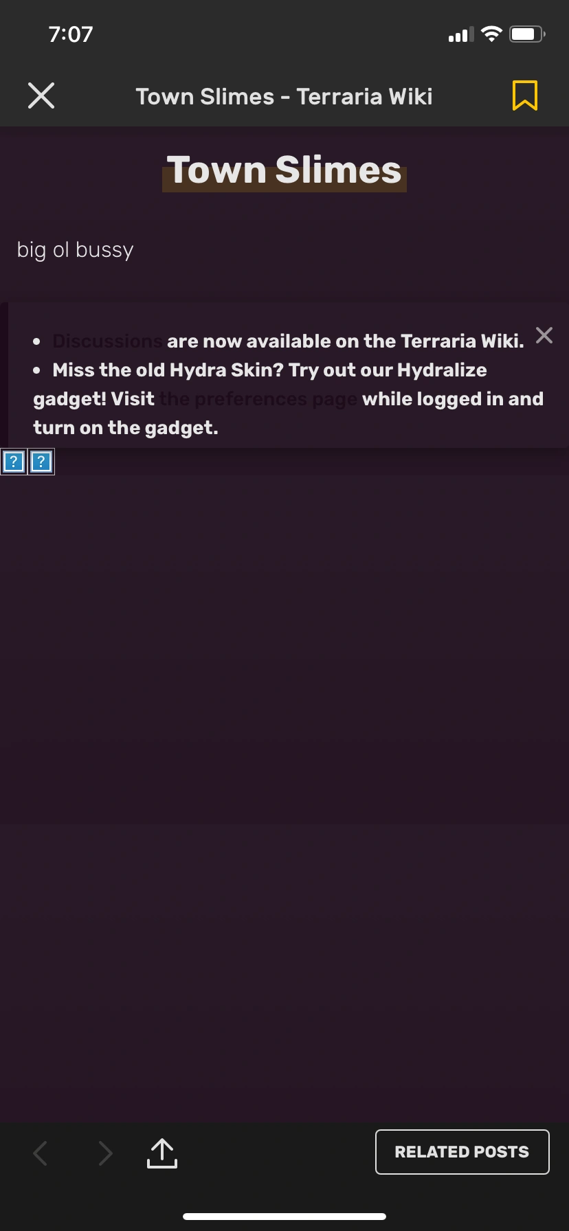 Town slime page | Fandom