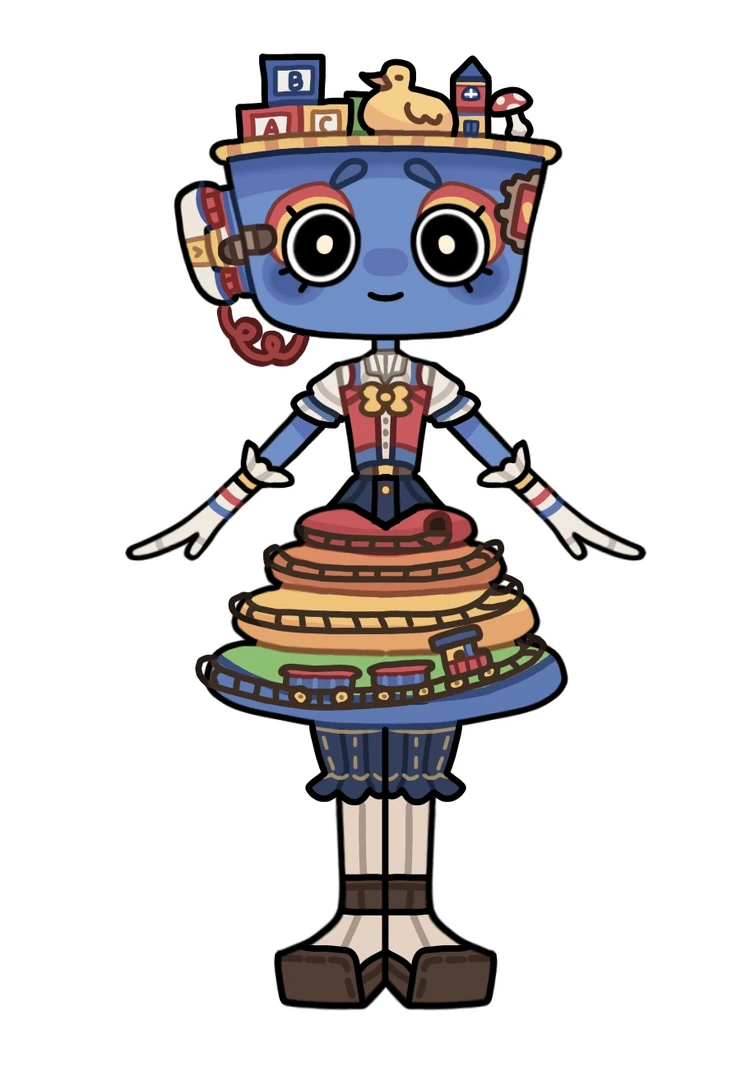 Since Dyle is here, I decided to draw an oc that is similar to Dandy ...