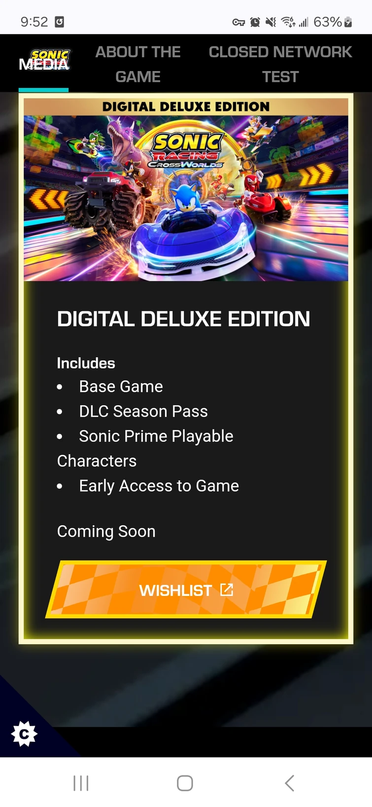 Okay, so apparently we ARE getting Prime DLC in Sonic Racing ...