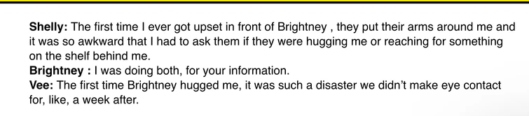 ok shelly x brightney x vee is actually peak | Fandom