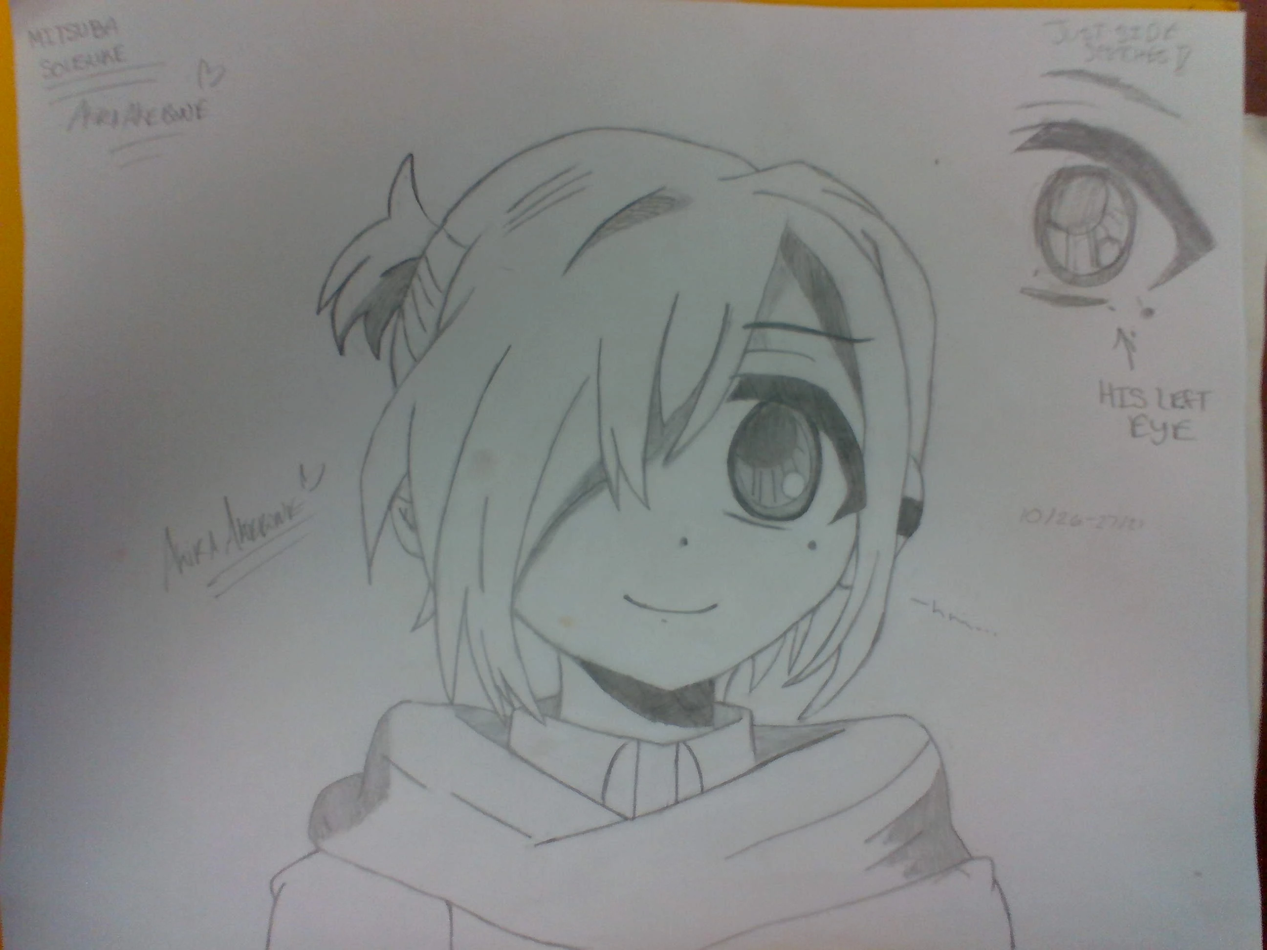 Mitsuba drawing ~~~🤗 | Fandom