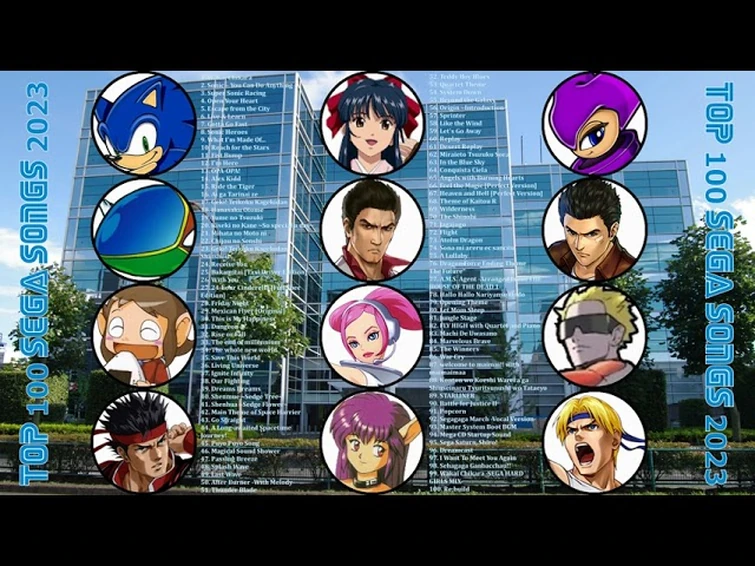 Top 100 SEGA Songs 2023 | 6 hours of Legendary SEGA Music | SEGA ...
