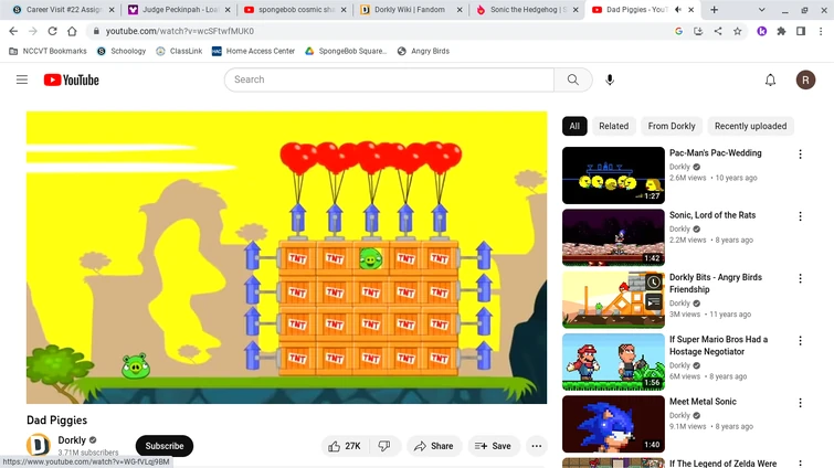 Nothing special, just watching 4 Dorkly Angry Birds videos | Fandom