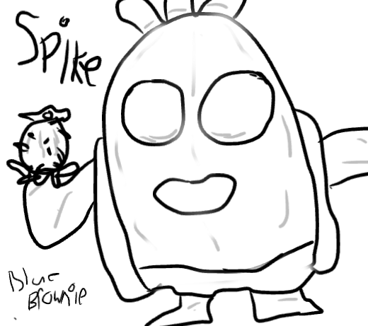 I made a Sketch of Spike | Fandom