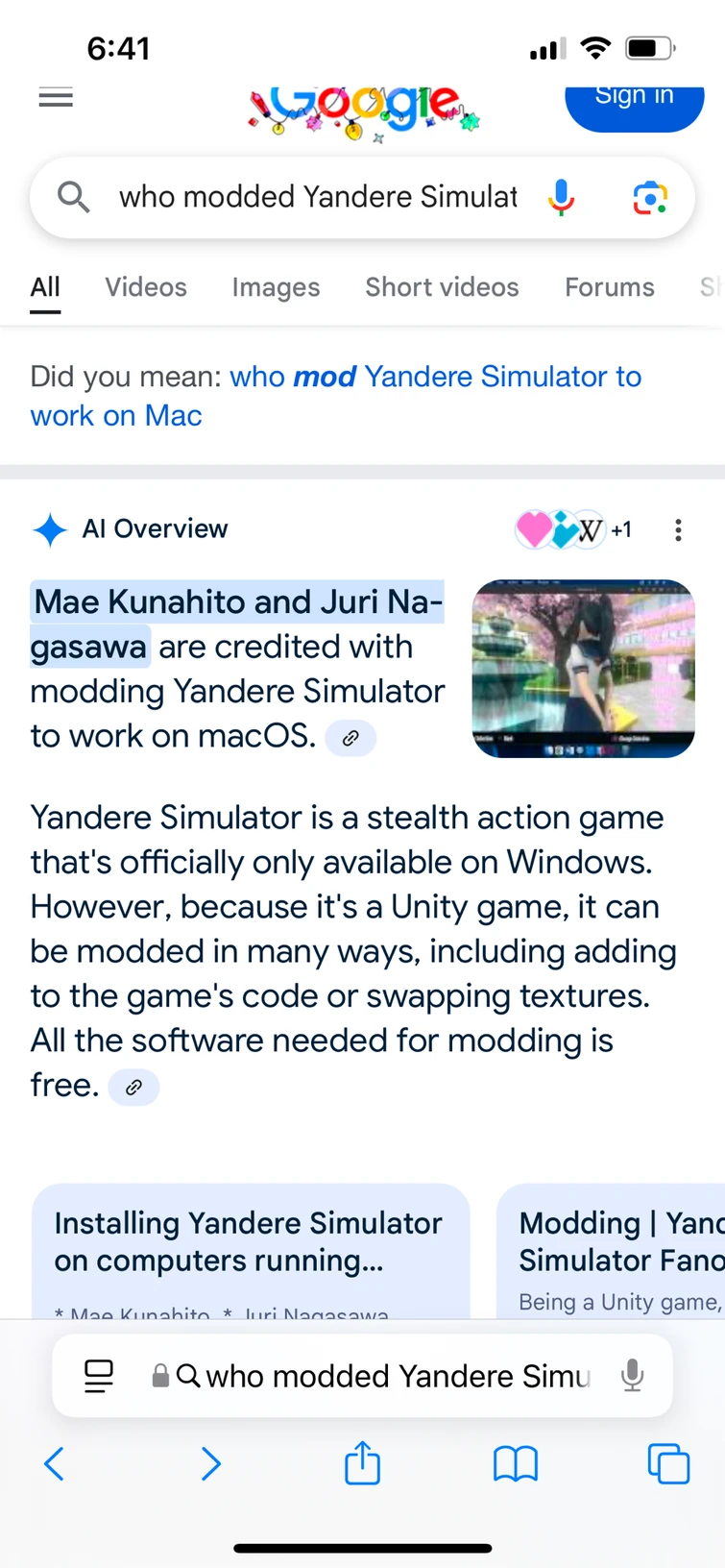 YanSim on Mac | Fandom