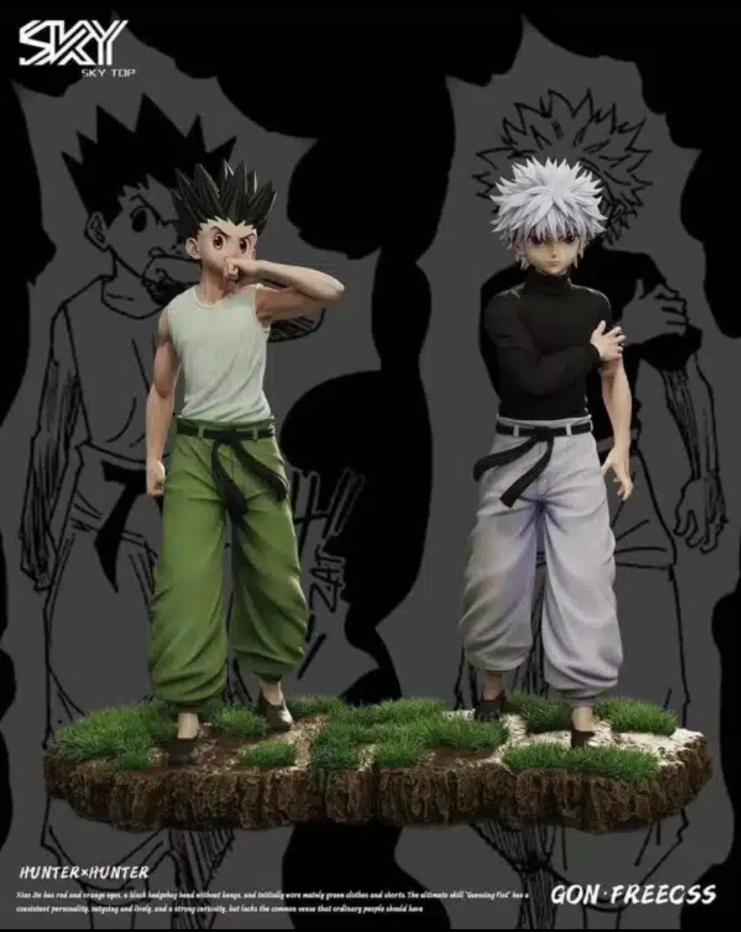 Bruh the NGL Killua and Gon statues on Kaioland are gonna be sick, I can't wait!! | Fandom