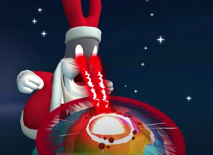 santa chungus is disappointed in all of you, santa was being nice but ...