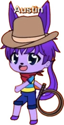 Austin as a cowboy in Gacha life | Fandom
