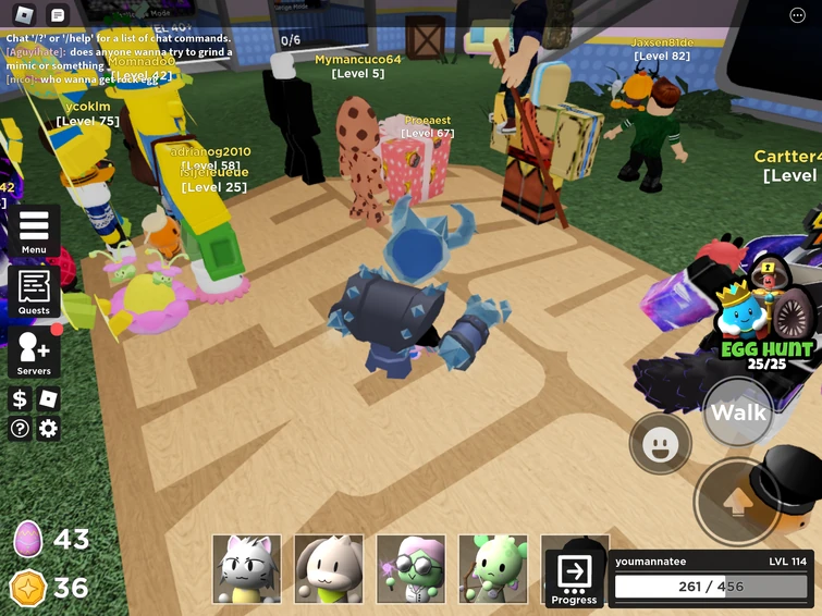 bro why does a level 5 have the lil chip egg | Fandom