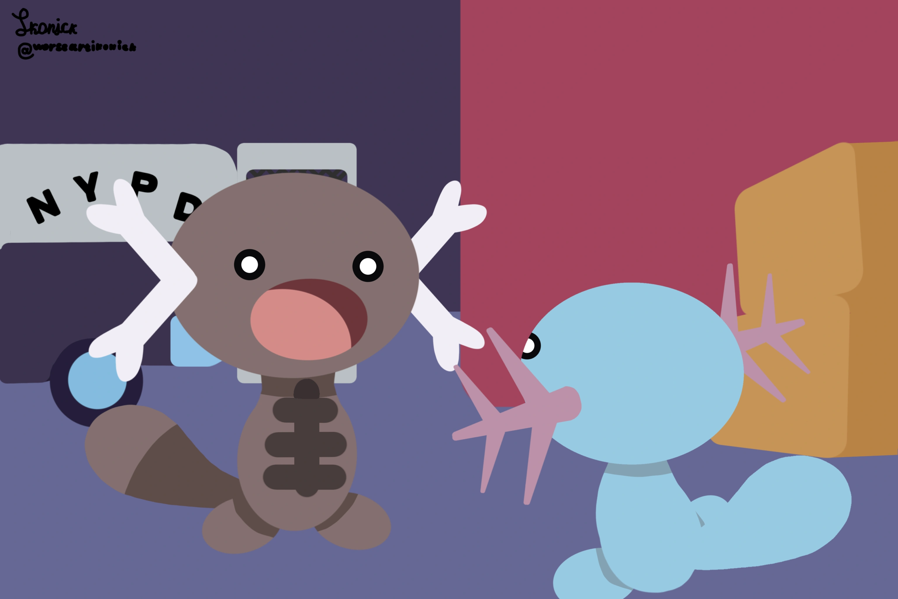 Wooper and pooper art | Fandom