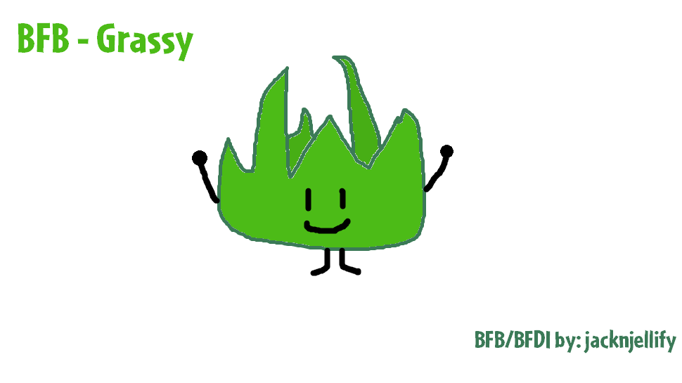 here's an image of grassy. i drew it | Fandom