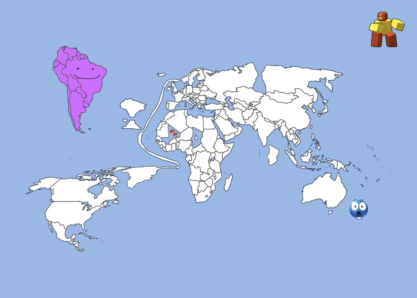 Day 1 of adding your comment suggestions to the world map | Fandom