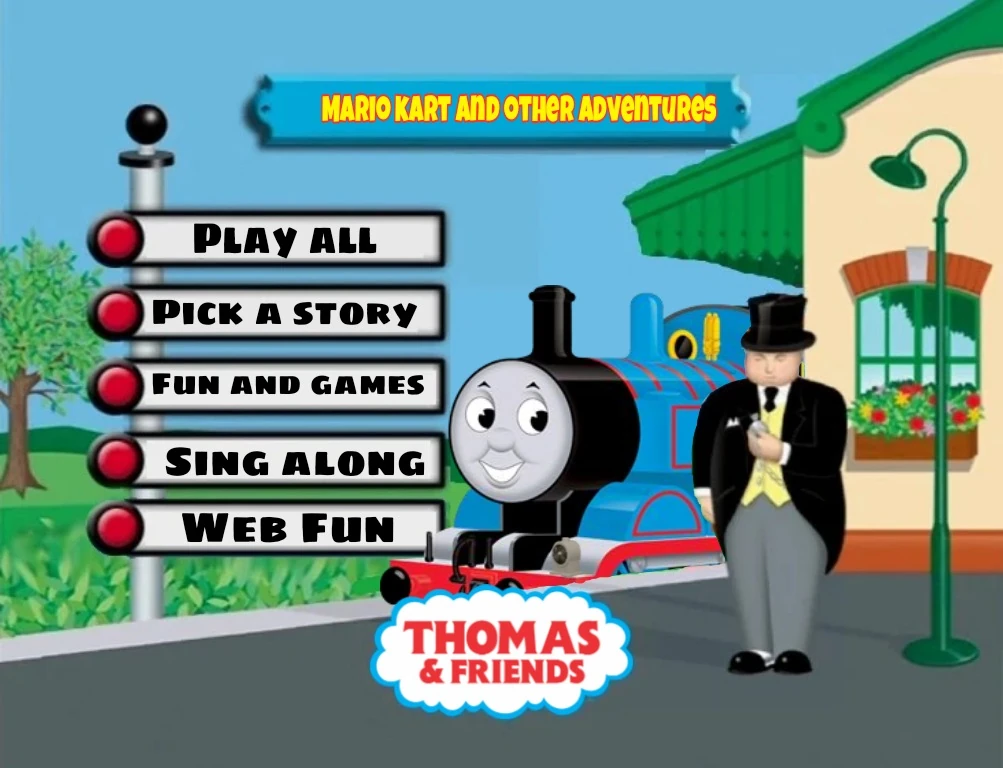 Mario Kart and other adventures DVD Menu | Fandom