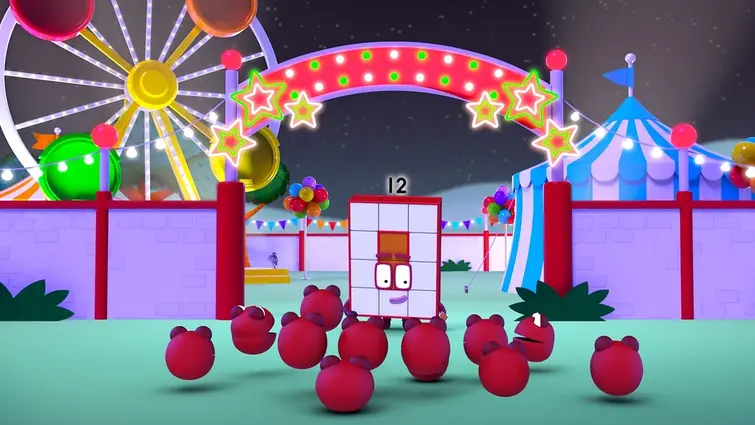 What place is Twelve welcoming the Numberblobs to? Wrong answers only ...