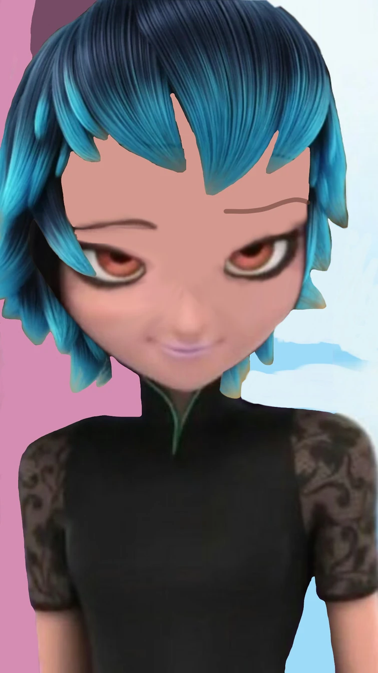 Luka with Juleka’s hair (literally) and Juleka with Luka’s hair | Fandom