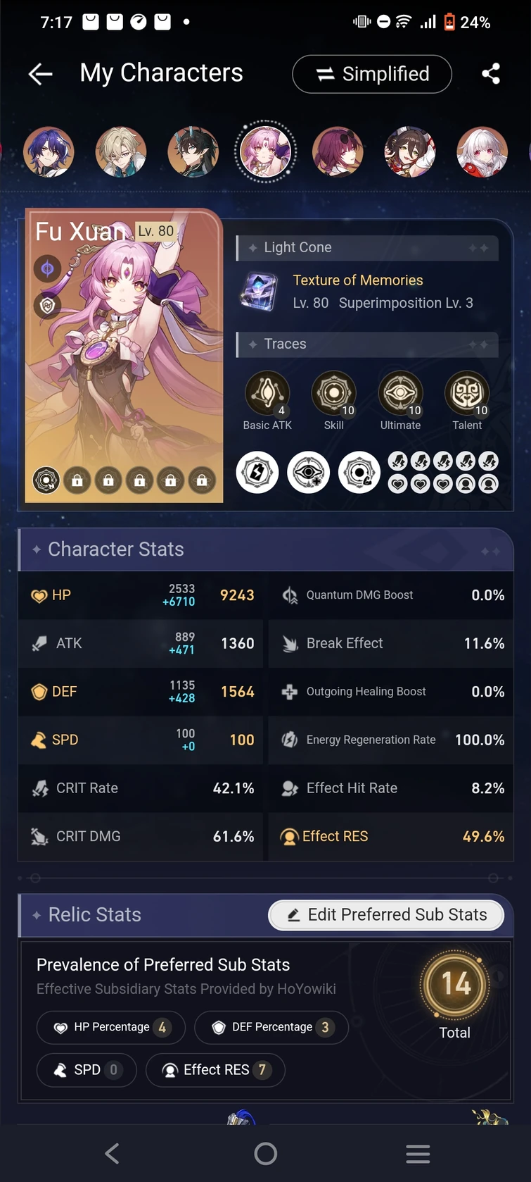 should i be using err% instead of def% | Fandom