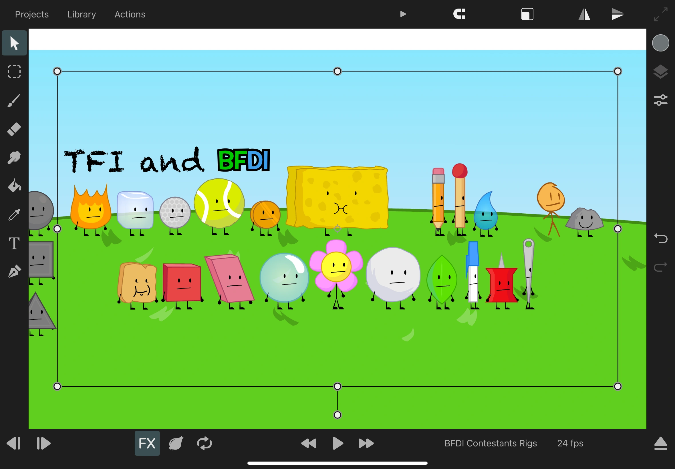 What a nice day to use the pugsquad BFDI rigs | Fandom