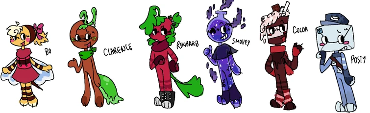 Lookie I made a ton of new DW ocs | Fandom