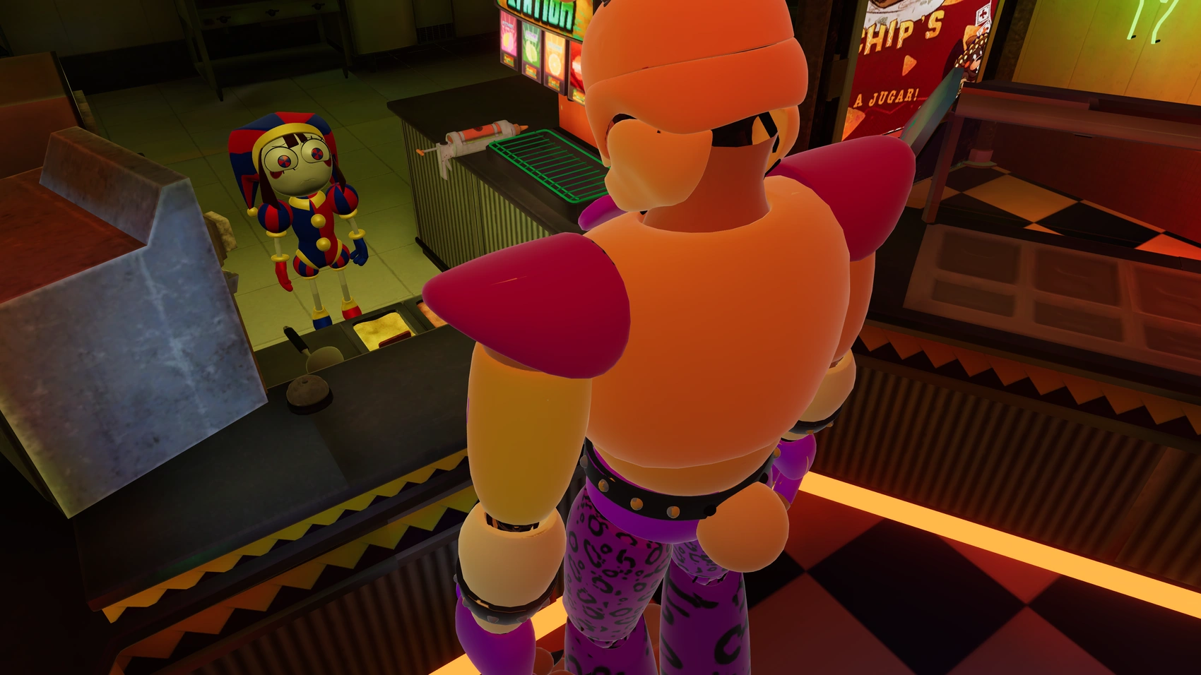 Pomni encounters Glamrock Spring Bonnie! | Fandom