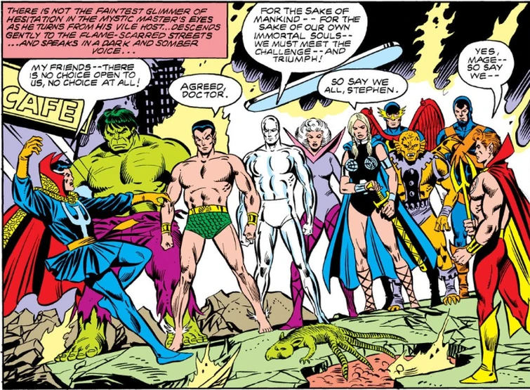 ASIDE FROM THE AVENGERS, X MEN & THE FOUR, WHO IS YOUR FAVORITE MARVEL ...