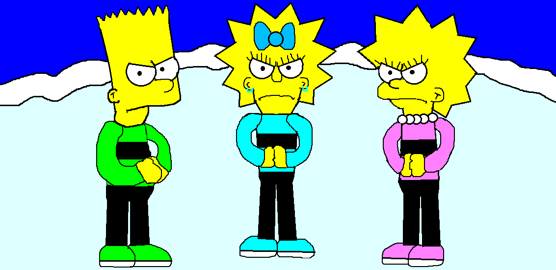 Havent Made A What If Lisa And Maggie Were Twins Picture In A Long Time Fandom