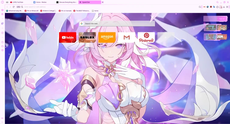 what web browser do u use? and show me what urs looks liek :3 | Fandom
